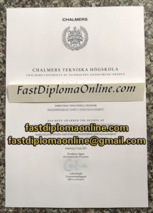 European university Chalmers University of Technology diploma replacement - FastDiplomasOnline.com